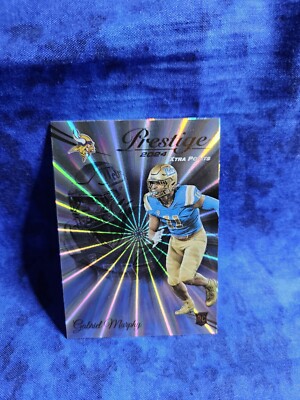 2024 Panini Prestige - Rookies Xtra Points Sunburst #363 Gabriel Murphy ...