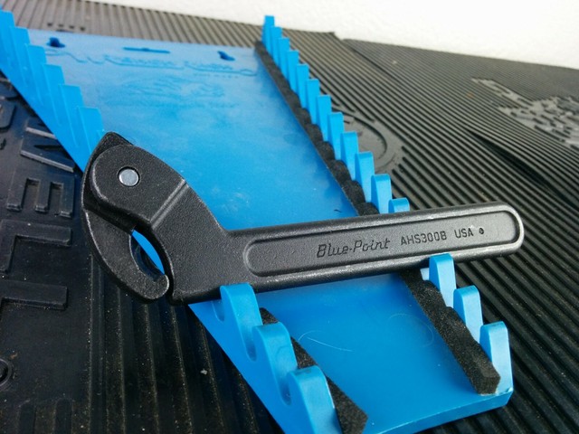 Blue Point Adjustable Hook End Spanner Wrench AHS300B USA by Snap on ...