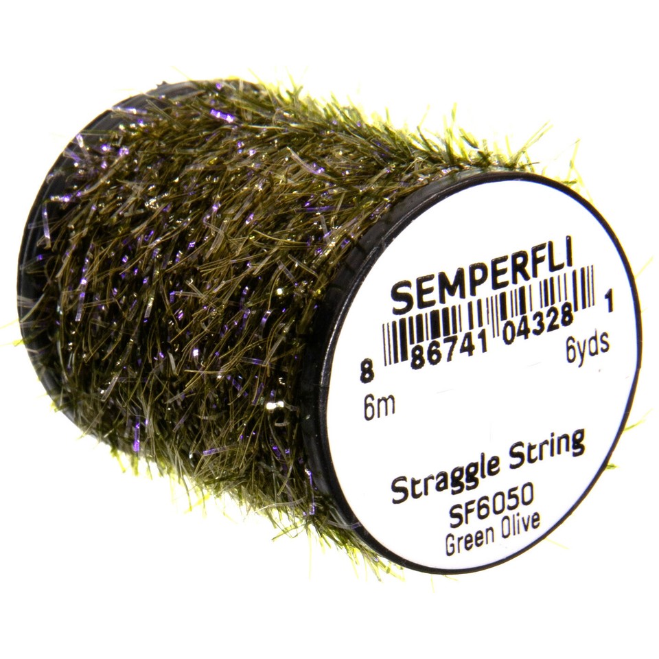 SEMPERFLI STRAGGLE STRING - Fly Tying Micro Chenille - 45 Colors ...