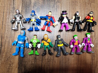 Lot Of Imaginext Figures DC Comics Marvel | eBay