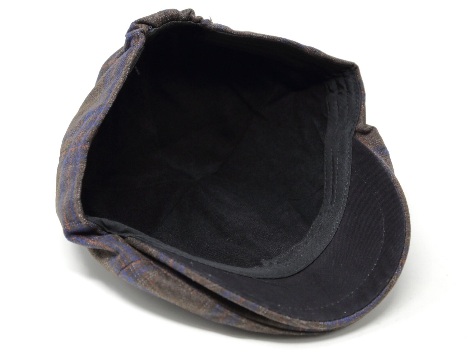 Men's Classic Cotton Blend Plaid Newsboy Applejack Cap Style, Quality ...