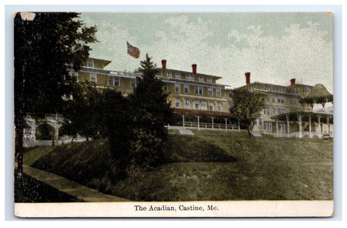 Postcard The Acadian Hotel, Castine, Maine ME D2 | eBay
