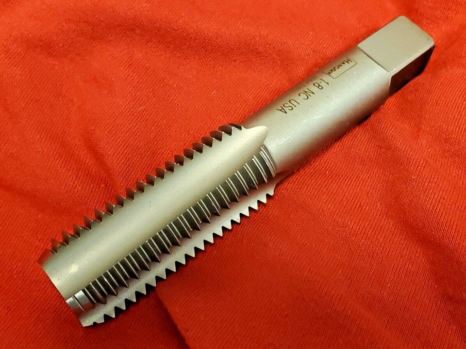 Various Brands SAE Hand Tap Carbon Steel 1/4" to 1" NC & NF Taper Plug ...