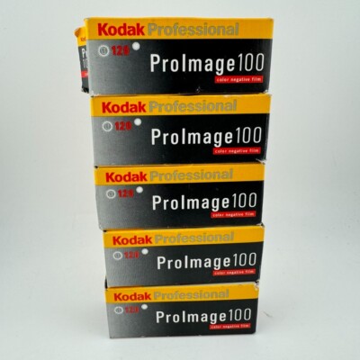Kodak Professional ProImage 100 Color Negative 120 Film - 5 Rolls ...