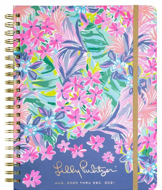 Lilly Pulitzer Blank Binder Covers Purple