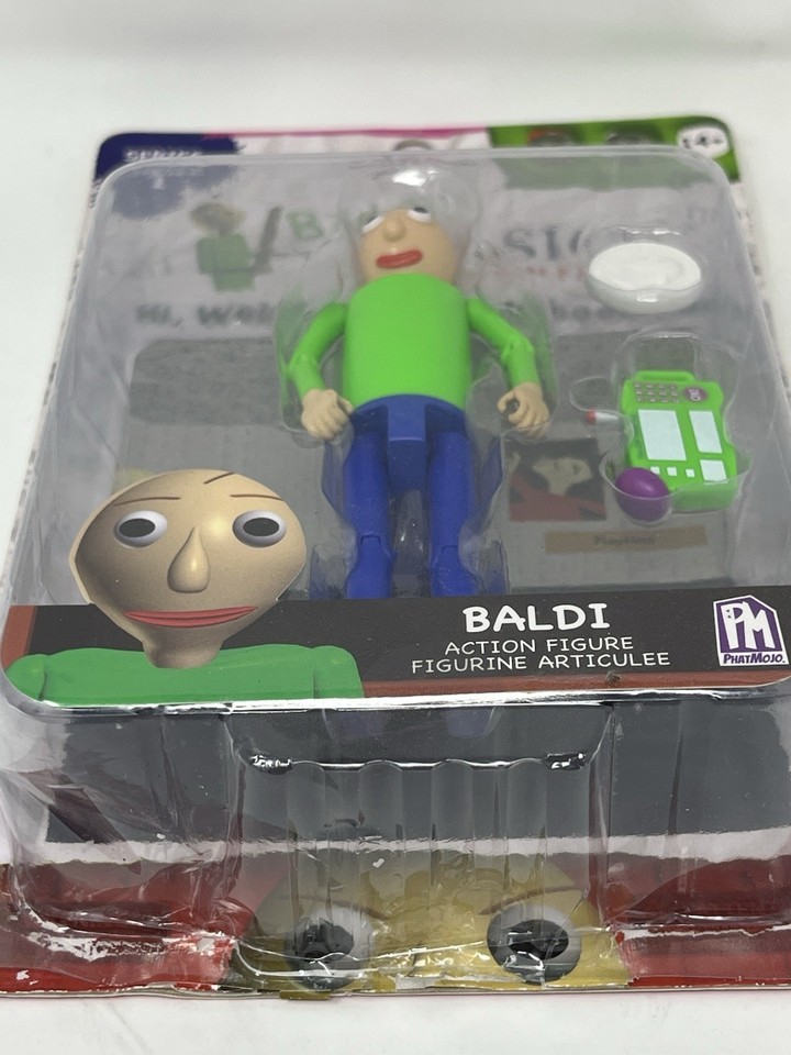 Baldi’s Basics Action Figure - Baldi NIB Damaged Package | eBay