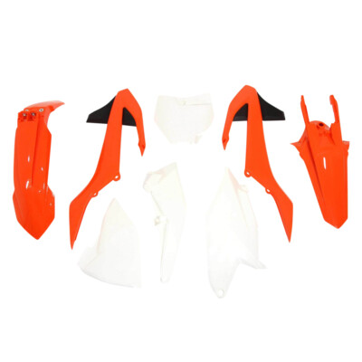 Rtech Plastics Kit for KTM SX 85 2018-2021 -OEM-185 Orange/White | eBay ...