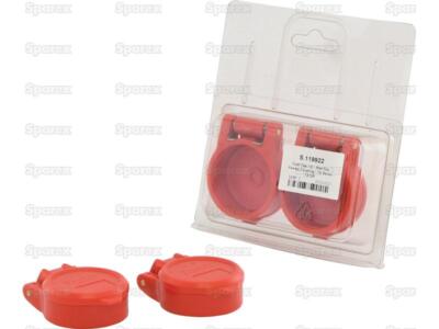 Faster Dust Cap 1/2'' Red Fits Female Coupling TA Series TA12R 2 pcs ...