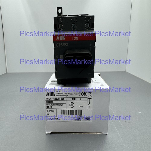 1PC Original ABB Isolation Switch OT63F3 63A 3P | eBay