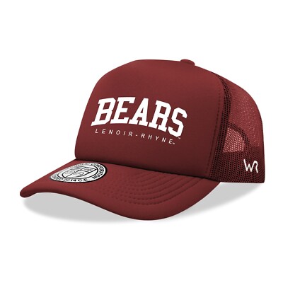 Lenoir-Rhyne University Bears LRU Trucker Mesh Snapback Game Day Hat | eBay