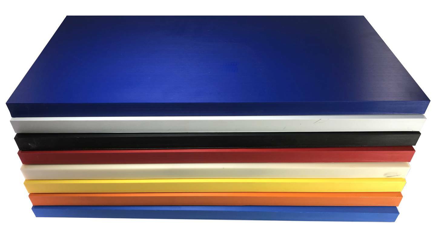 ABS Solid Plastic Block 1" Thick X 6" X 6" for CNC Machining | eBay UK