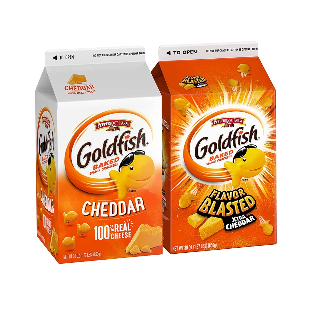 Goldfish Crackers Box