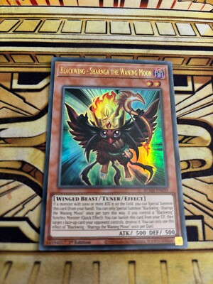 Yugioh Schwarzflügel - Sharnga der abnehmen BLMR-EN039 Ultra Rare | eBay