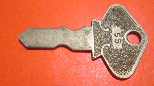 Vintage Antique AUTOMOBILE Model T Ford or A Ignition Key # 55 Logo Car ...