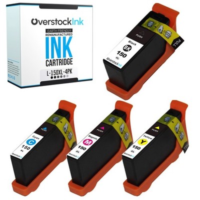 4-PK Compatible OSI 150XL Ink Cartridge for Lexmark Pro715 Pro915 S310 ...