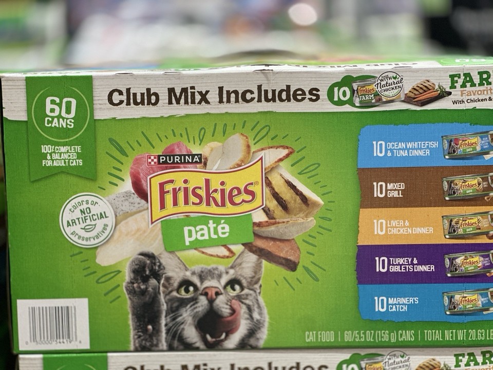 CAT THYA 60 CANS 100% FOR ADULT CATS ,Friskies® paté & TUNA DINNE 10 ...