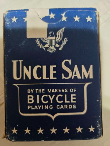 Uncle Sam Original Playing Cards Blue Box | eBay