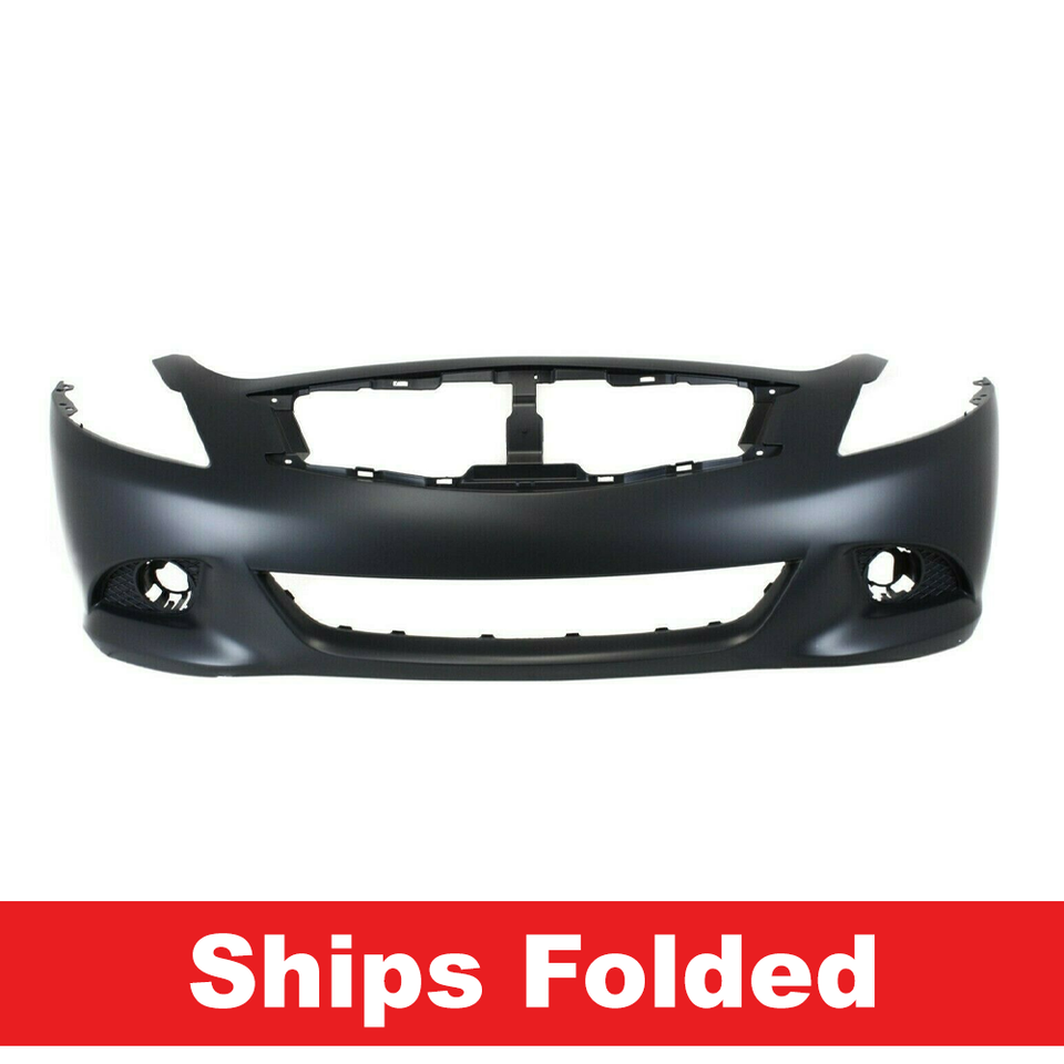 Front Bumper Cover For 2010-2013 G37 Sedan Base Journey IN1000246 ...