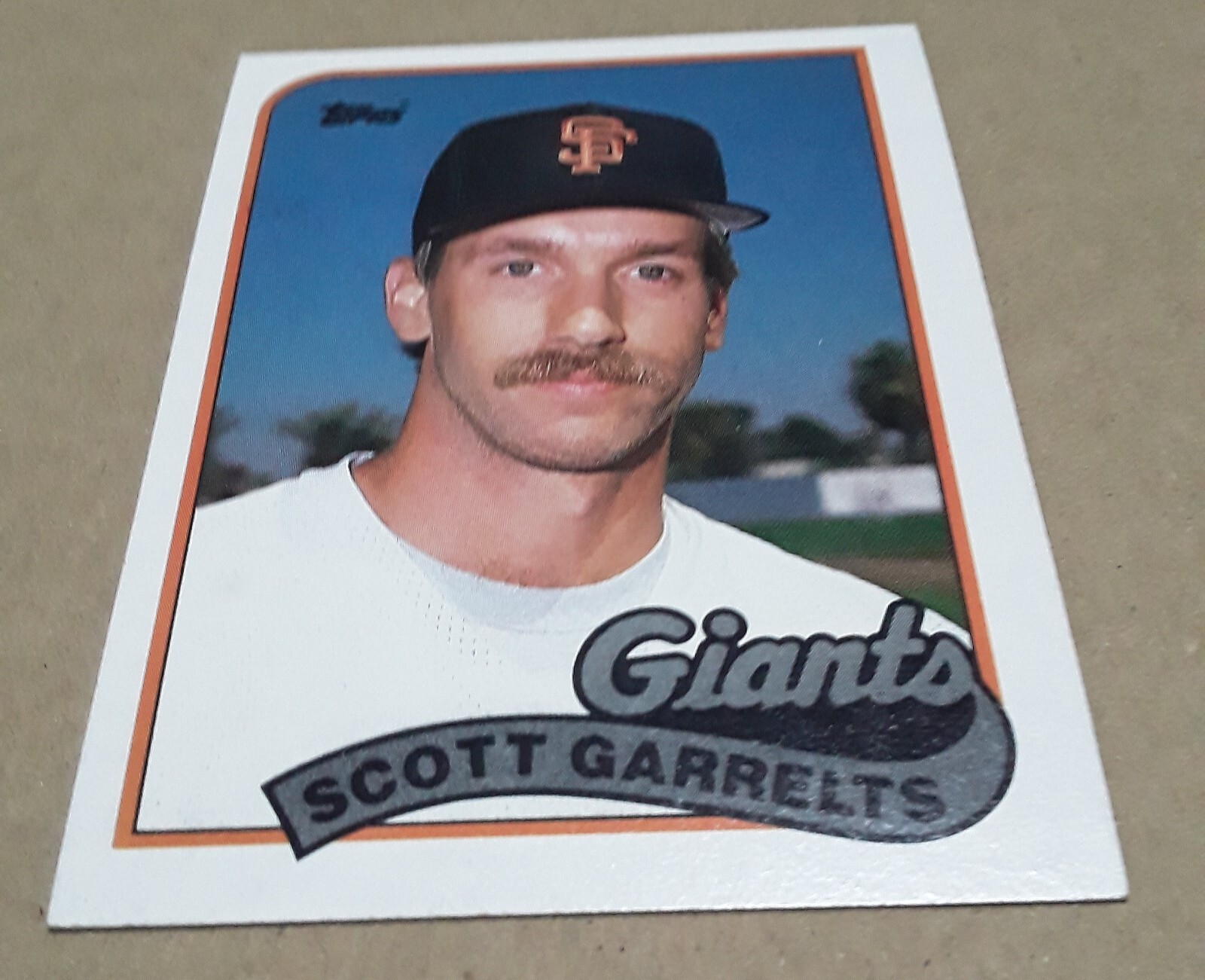 1989 Topps Scott Garrelts San Francisco Giants Baseball Card | eBay