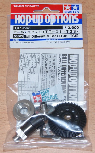 Tamiya 53663 Ball Differential Set Tt01 for sale online | eBay
