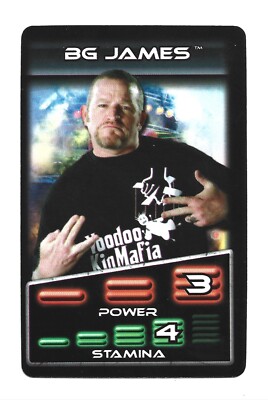 Road Dogg Jesse BG James 2008 GDC TNA DVD Board Game Card Wrestling WWE ...