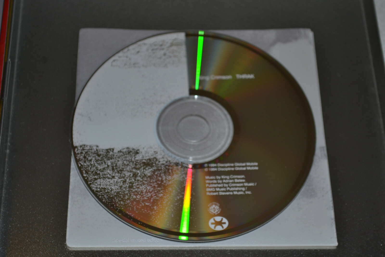 King Crimson Thrak 1995 Metal Tin w CD & Tour Programme Mint UK Box Set ...