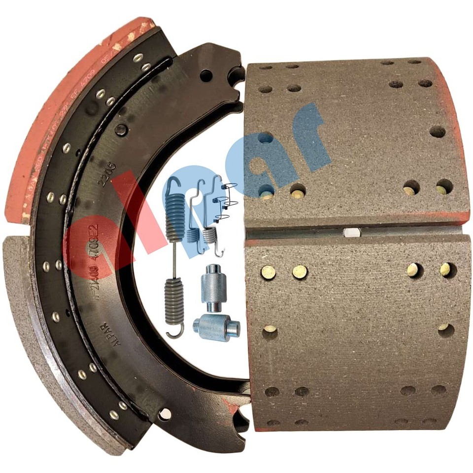 4709 ESII Eaton Air Brake Shoes Kit 16.5" x 7" | Premium 23K Lining NEW ...