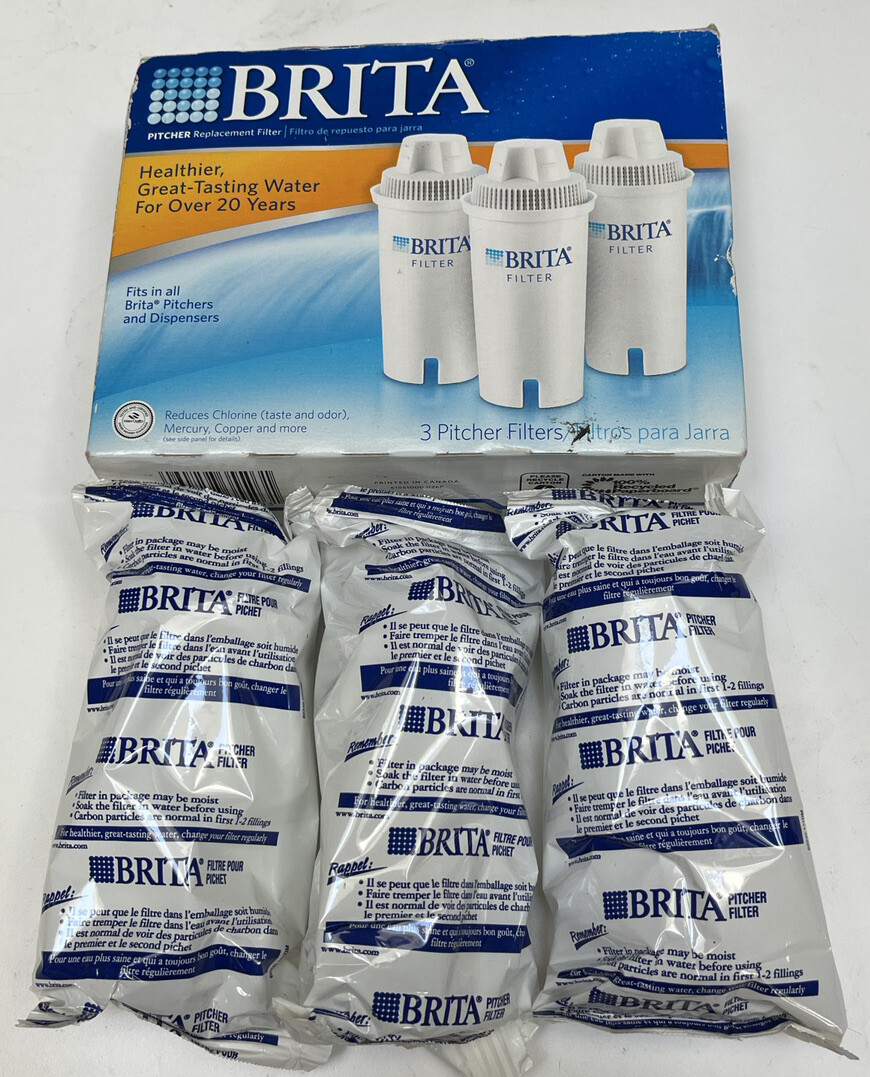 Water Filters Brita Pitcher Replacement Filters 6 Count Pack Model ...