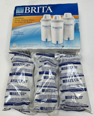 Water Filters Brita Pitcher Replacement Filters 6 Count Pack Model ...