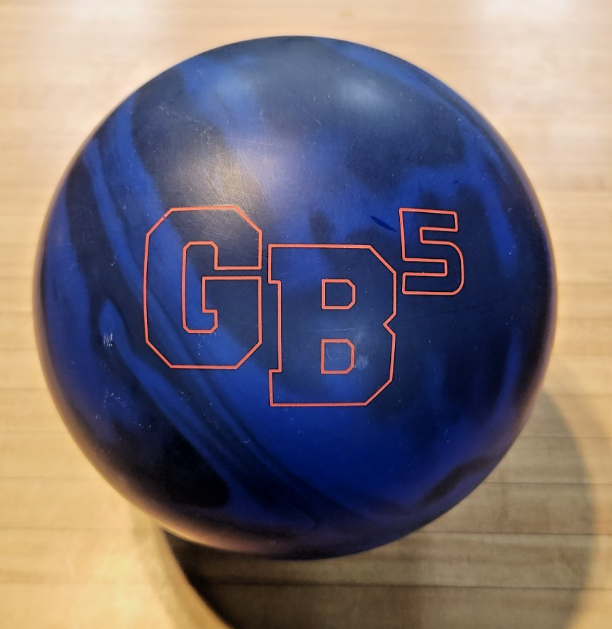 EBONITE GAMEBREAKER 5 (GB5) SOLID BOWLING BALL 15LB. - LH 1 DRILL NEVER ...
