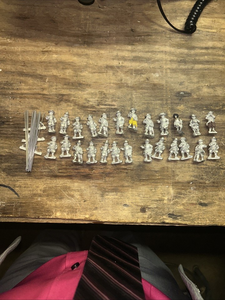 25mm Tin Antique Cowboys for Tabletop War Game TTRPG Miniatures | eBay