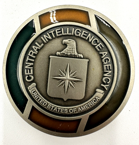 Central Intelligence Agency CIA Challenge Coin Chief Corporate Learning ...