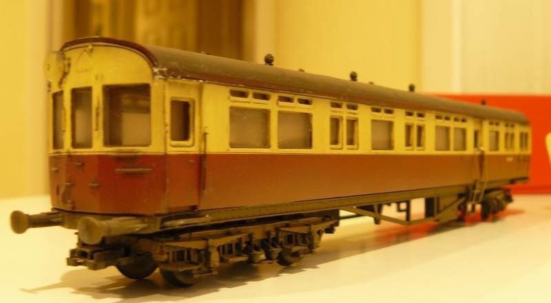HORNBY R4187 Autocoach in BR livery W189W non-sound version but ...