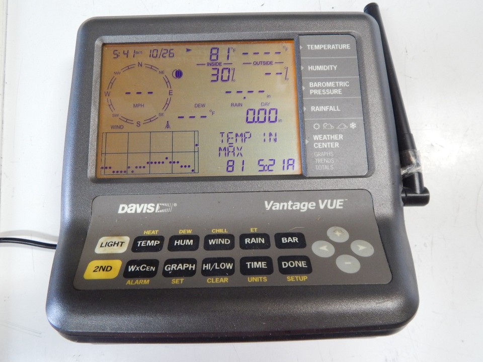Davis Instruments Vantage Vue 6250 Wireless Console | eBay
