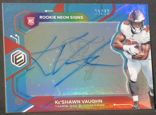 Ke'Shawn Vaughn 2020 Panini Elements Rookie Neon Signs Autograph (8/75 ...