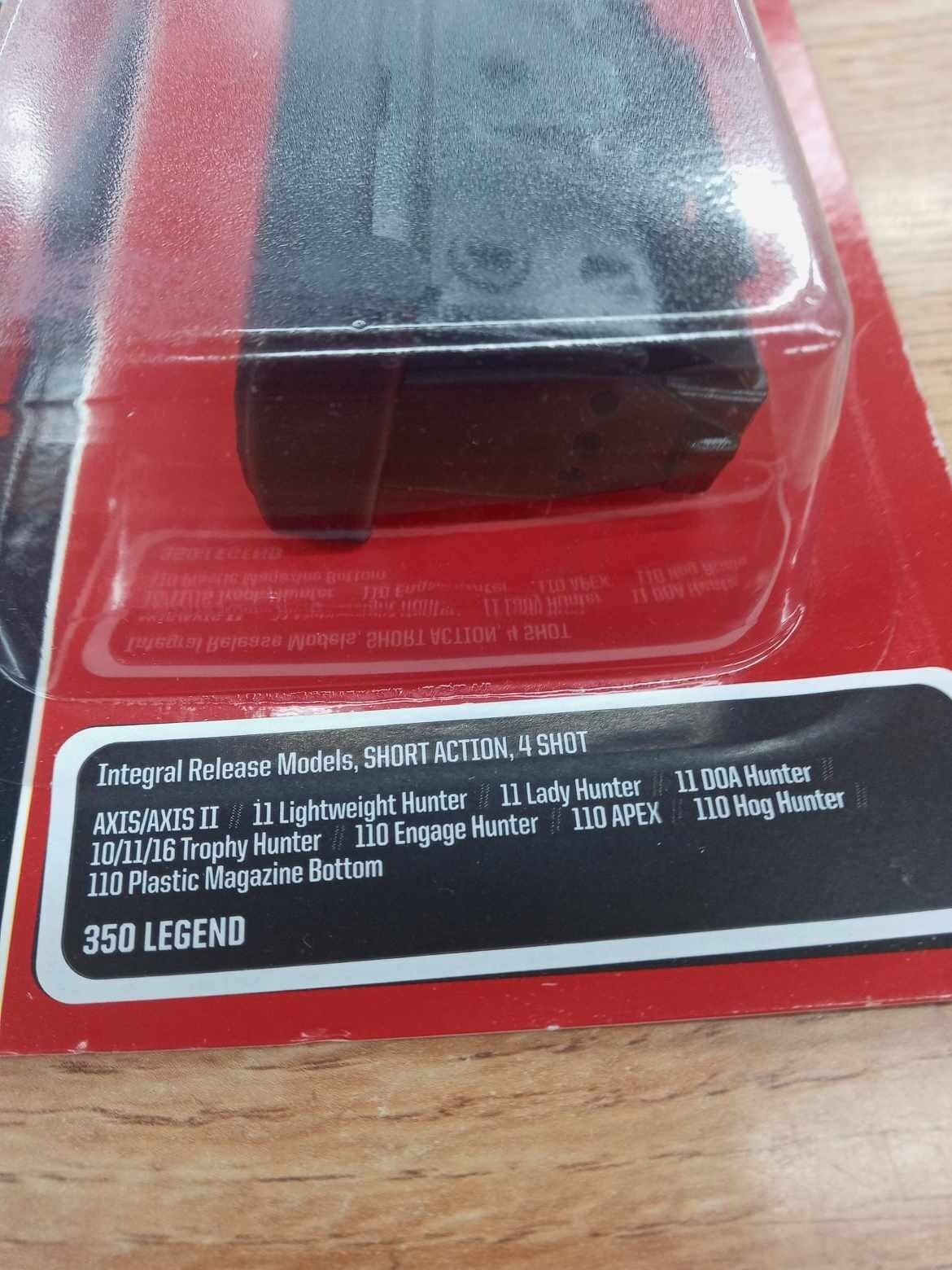 Savage Axis Magazine 350 Legend 4 Round 55236 NEW 11356552365| eBay