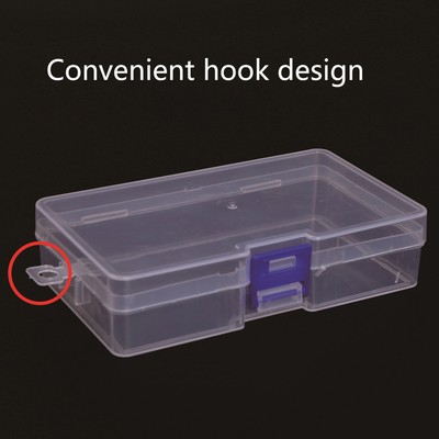 Latch Box Transparent Storage Simple Fishing Hook Storage Box Burr-free ...