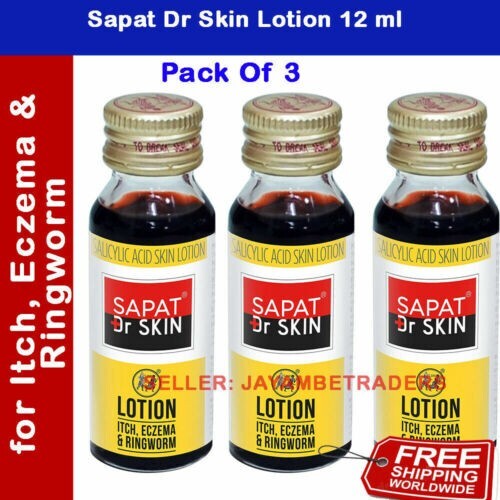 3X SAPAT LOTION for Ringwarm, Itches, Eczema for All Generation ...