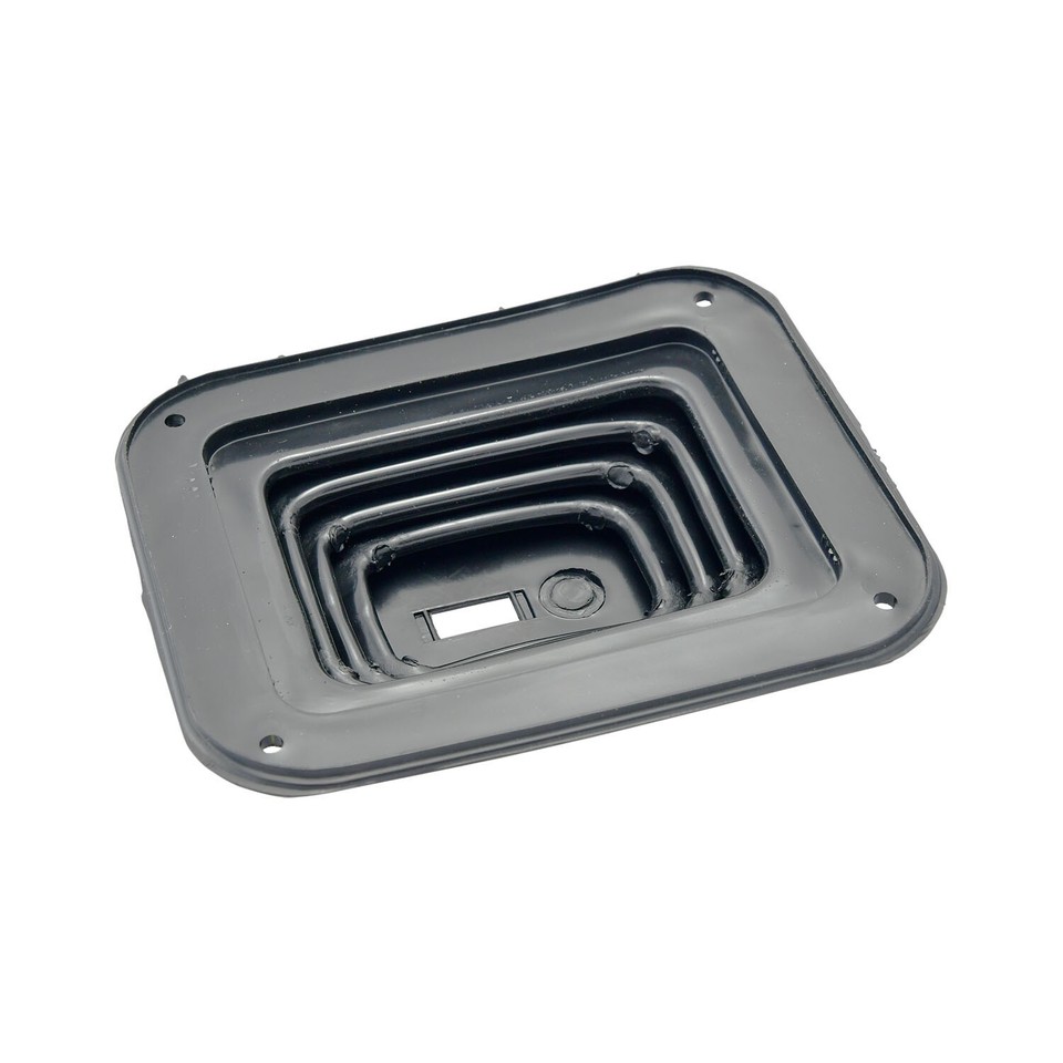Universal Small Hurst Style Rubber Shifter Boot W/ Trim Plate 5-1/2" x ...