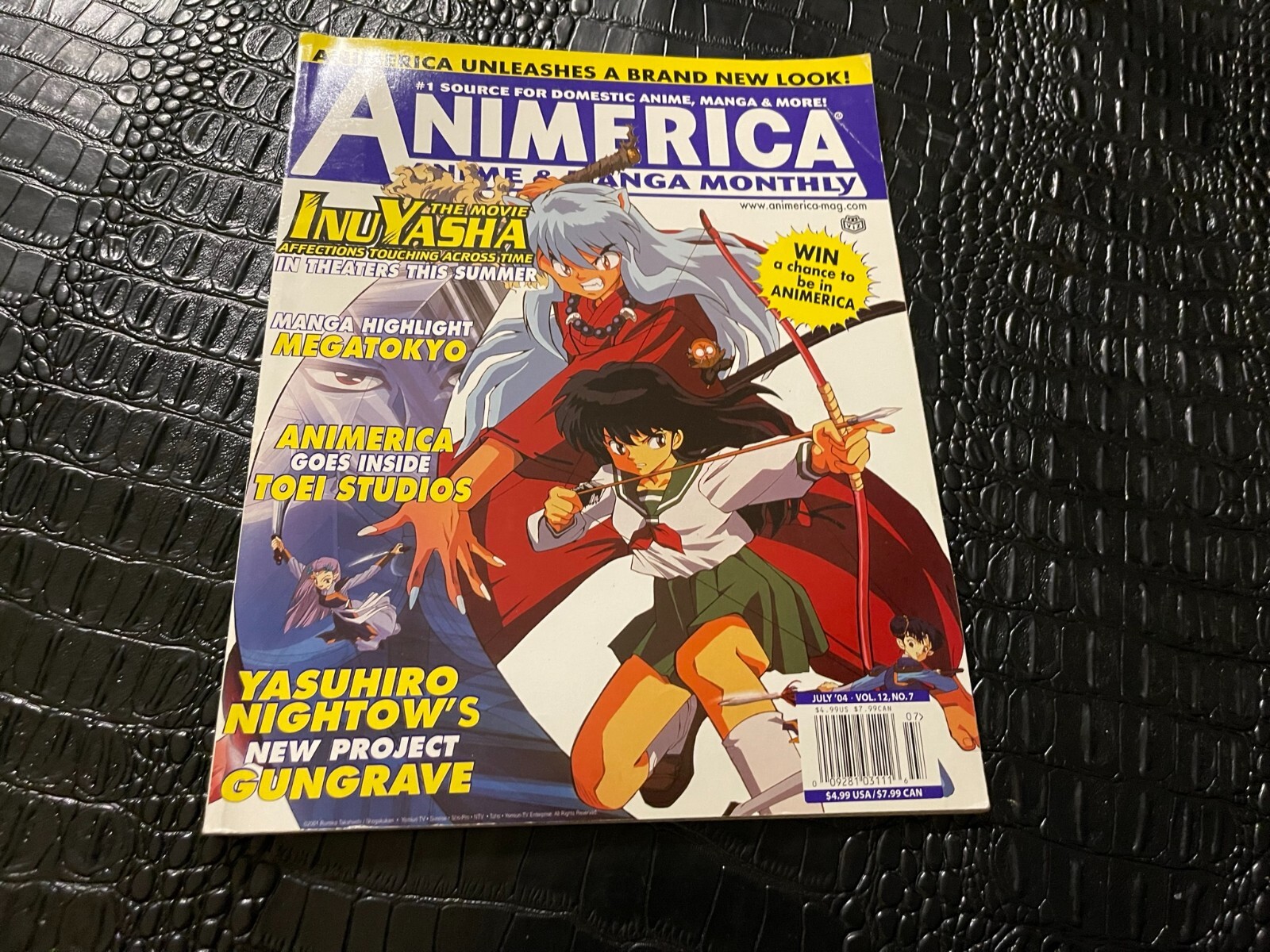 JULY 2004 Animerica Vintage Anime Magazine INUYASHA - MEGATOKYO | eBay