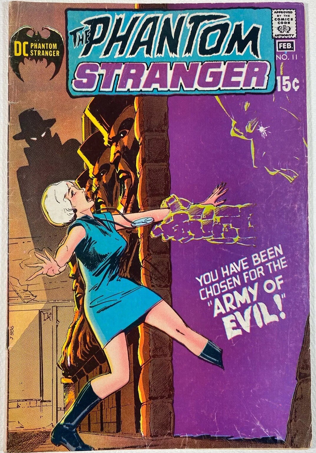 PHANTOM STRANGER #11, Mid Grade Neal Adams c, Jim Aparo art, DC Comics ...