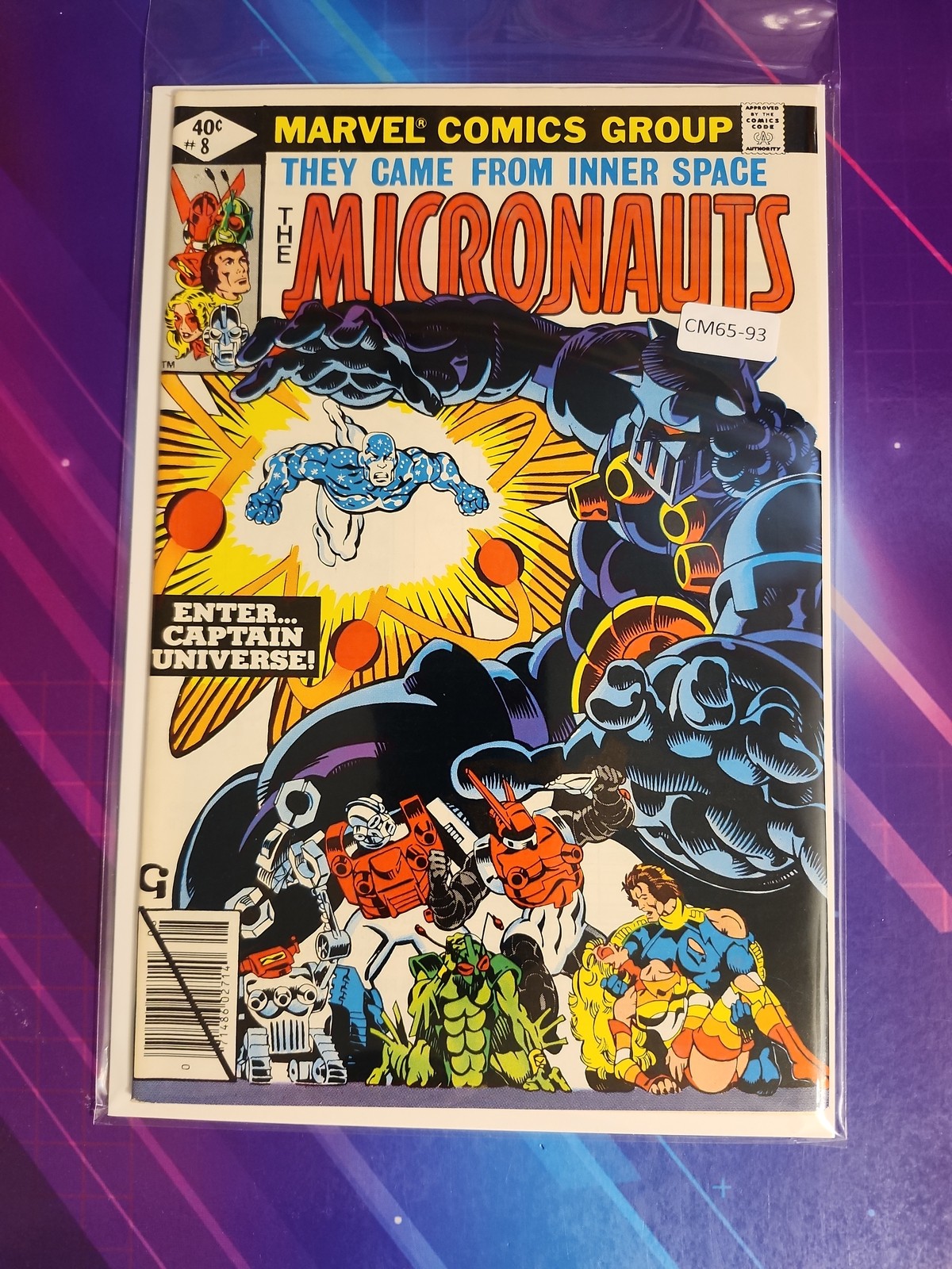 MICRONAUTS #8 VOL. 1 HIGH GRADE 1ST APP MARVEL COMIC BOOK CM65-93 | eBay
