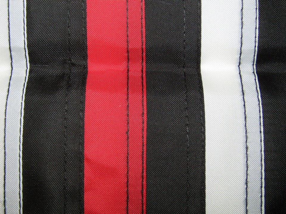 12x18 Embroidered USA Fire Thin Red Line Nylon Sleeved Garden Flag 12 ...