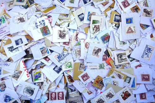 SWEDEN MISSION I mixture 7 oz.(200 grams). Stamp mixture/kiloware on ...