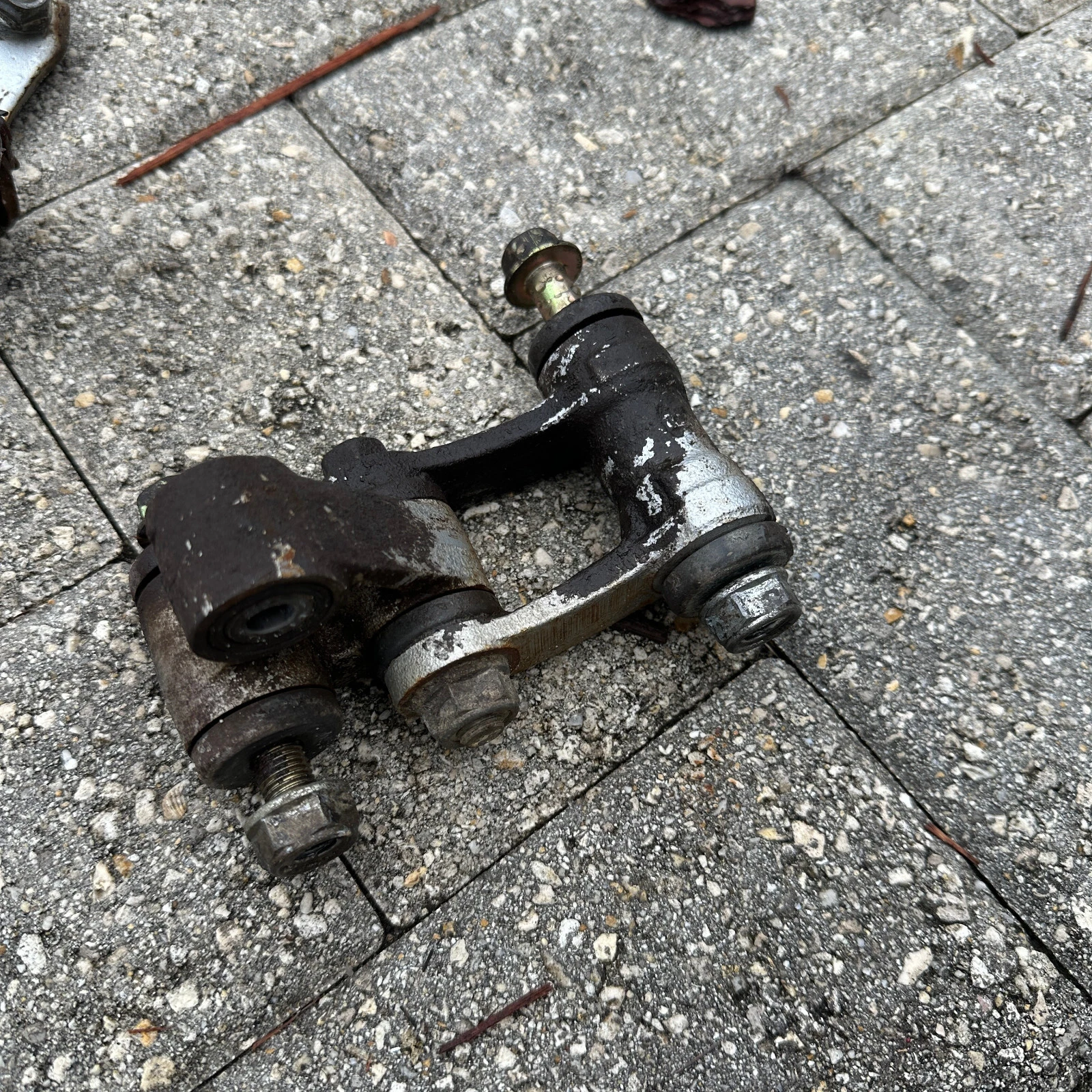 linkage rear shock bearings suspenion complete oem stock xr80 crf80 ...