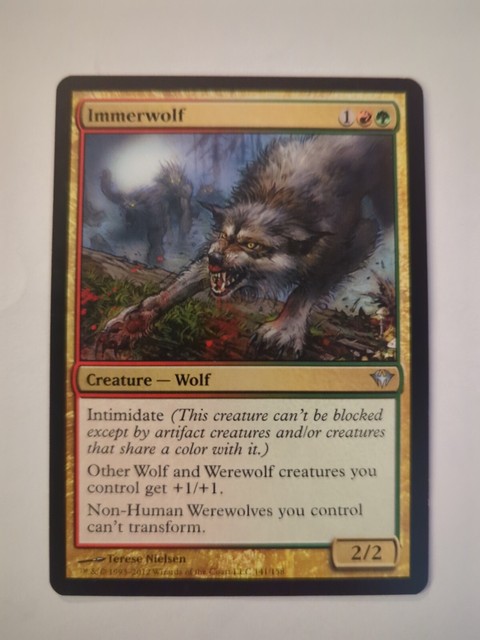 MTG Immerwolf Dark Ascension 141/158 Regular Uncommon for sale online ...