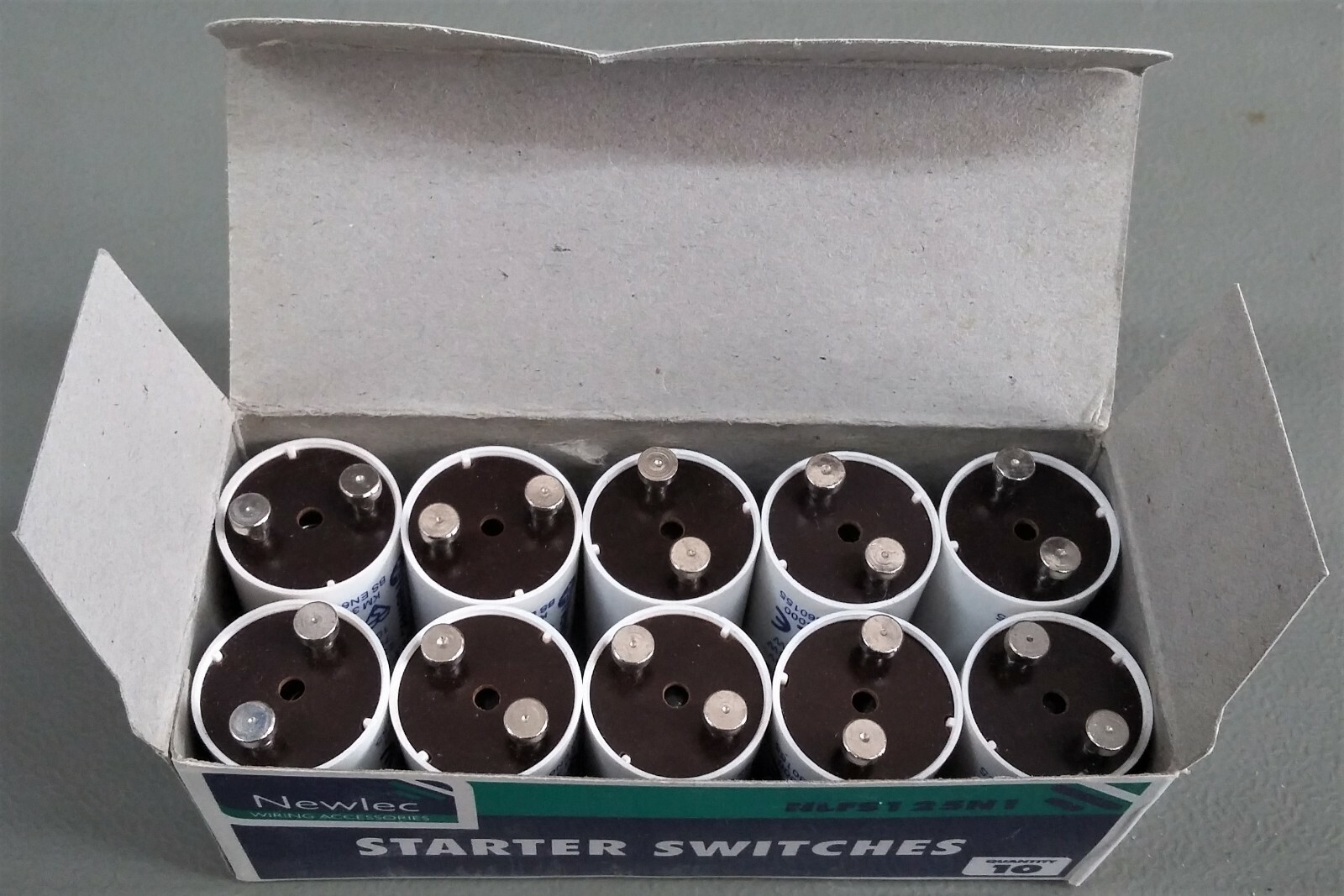 X Newlec NLFS125N1 Fluorescent Light 2 Pin Starter Switch 70-125w for ...