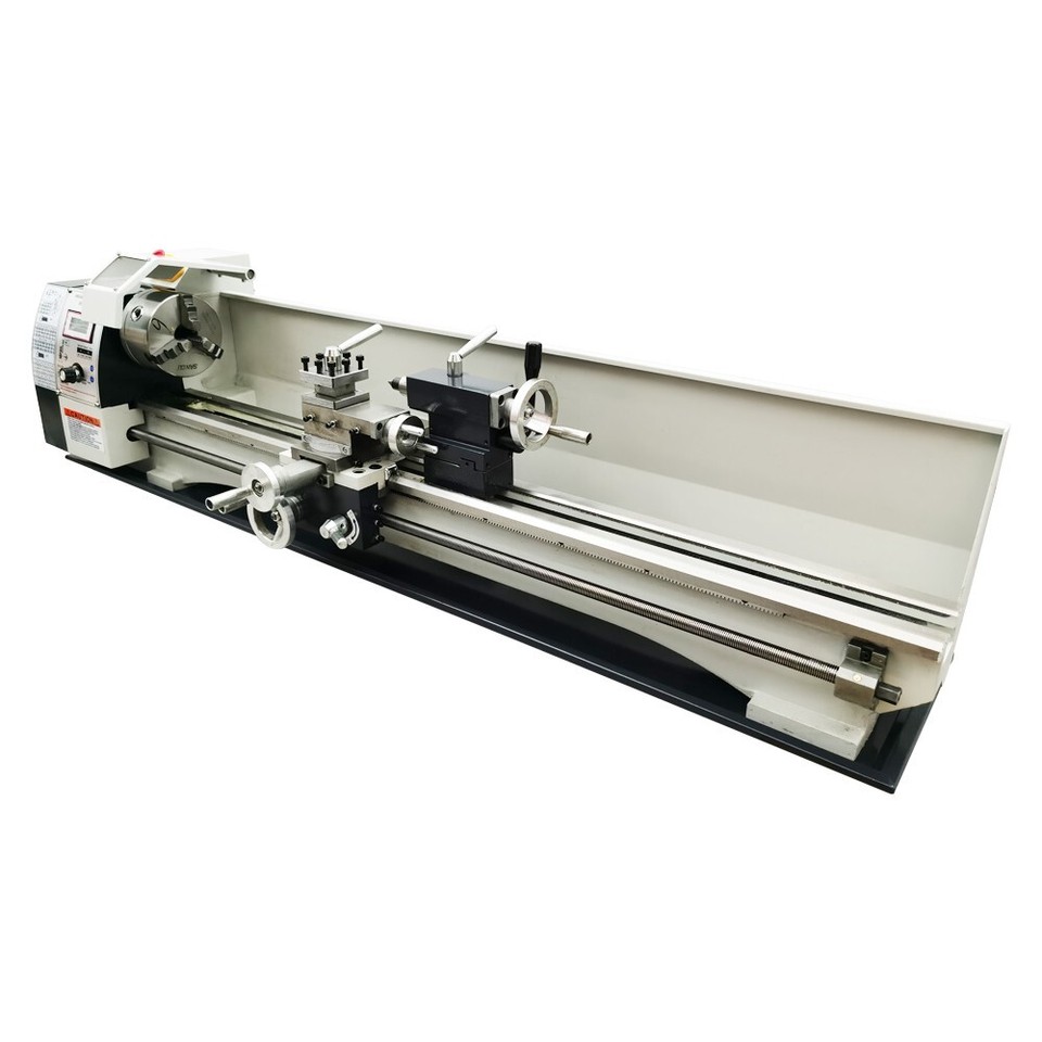 WM210V Metal Lathe 8''x39'' Benchtop Lathe Machine 1100W Inch Thread ...