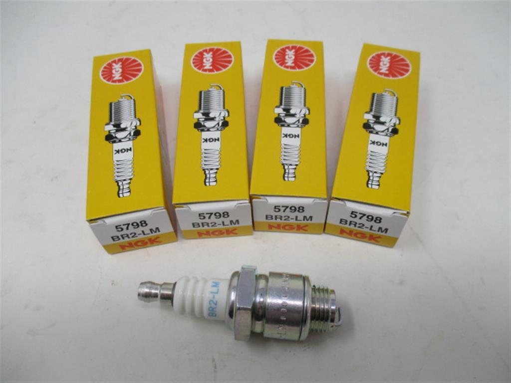 4 Genuine NGK BR2-LM 5798 Spark Plugs Blower | eBay