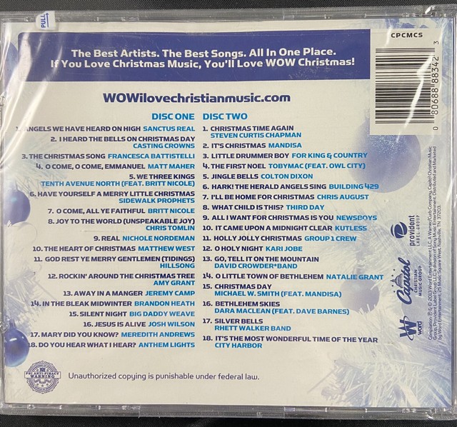 Wow Christmas [2013] by Various Artists (CD, 2 Discs, Word) for sale ...